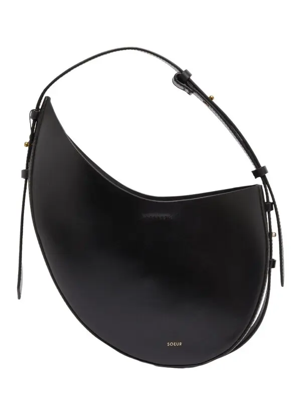 Soeur Adjustable Shoulder Bag - Black