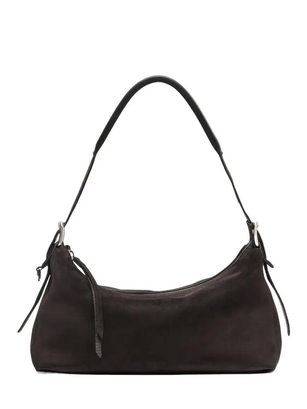 LEMAIRE Small Zippered Shoulder Bag - Black