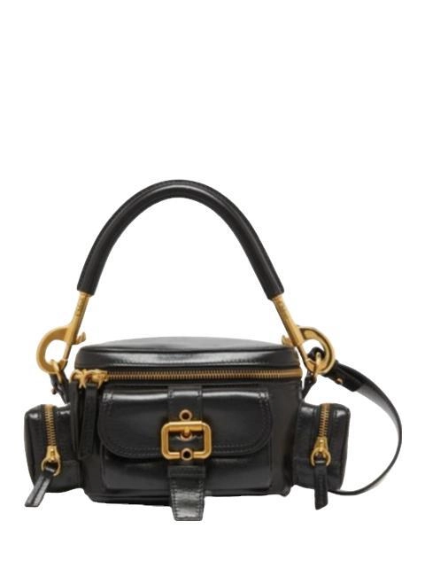 Chloé Logo Shoulder Bag - Black