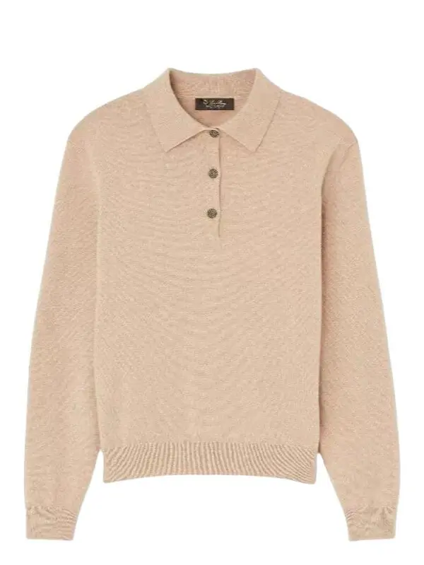 Loro Piana Long-sleeved Polo Neck Sweater - No
