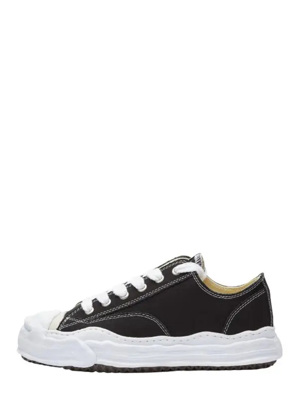 Mihara Yasuhiro Hank Low Original Sole Sneakers - Black