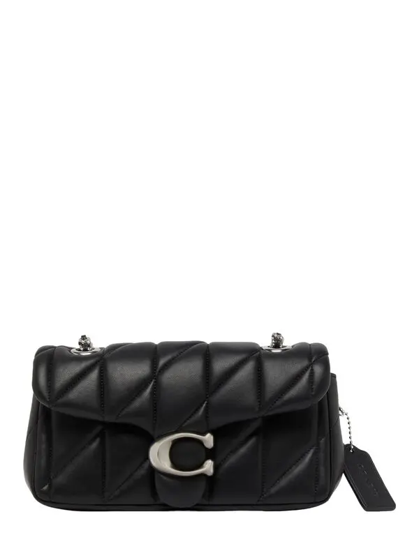 COACH Quilted Tabby 20 Shoulder Bag - Black