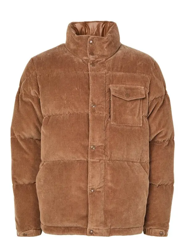 Moncler Serrant Serrant Doudoune - Brown