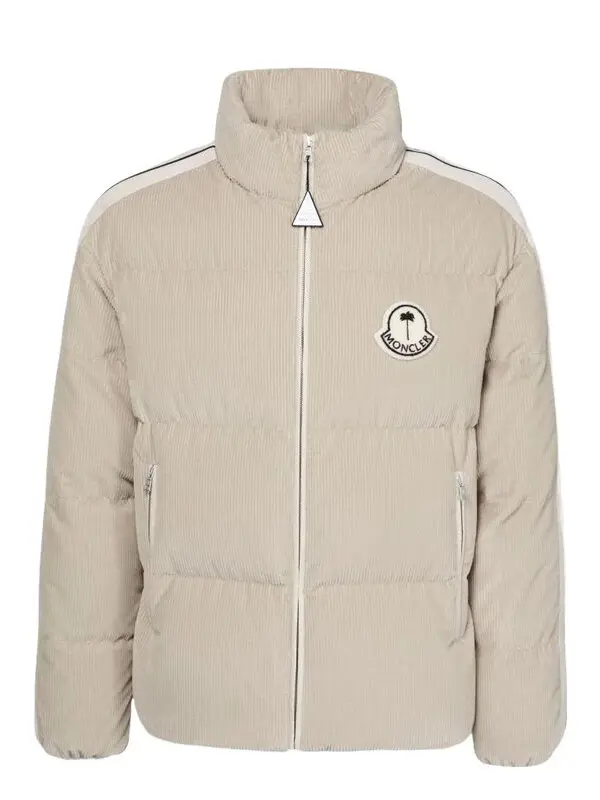 Moncler X Palm Angels Arolhos Padded Jacket - Beige