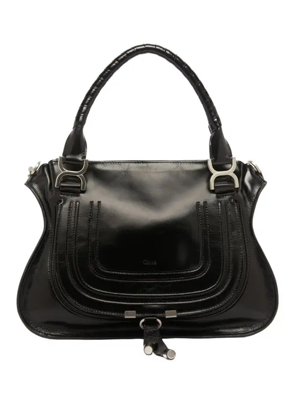 Chloé Marcie Small Shoulder Bag - Black
