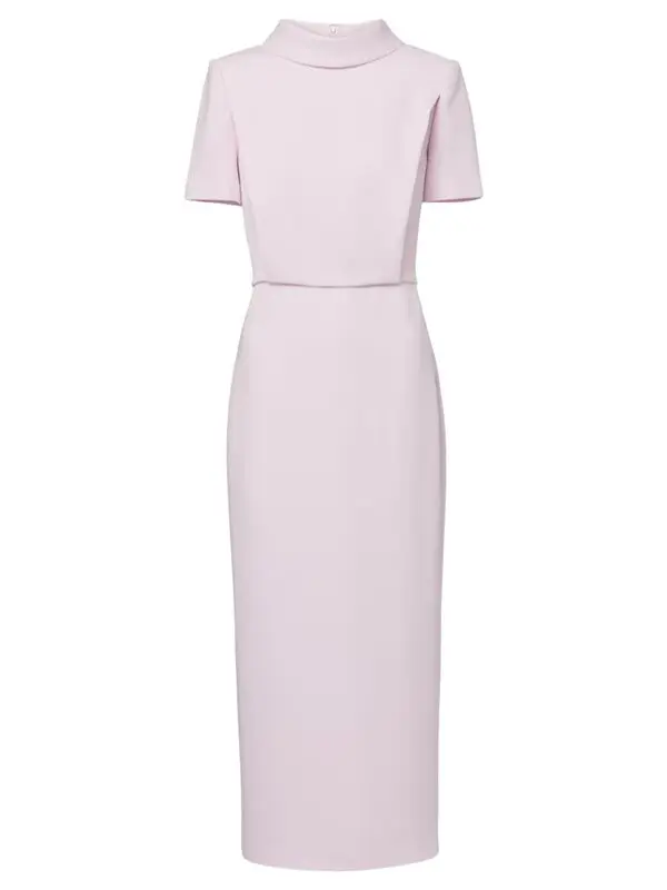 Roland Mouret Cady Midi Dress - Purple