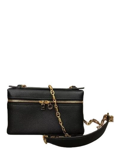 Loro Piana Extra Pocket Mini Shoulder Bag - Black