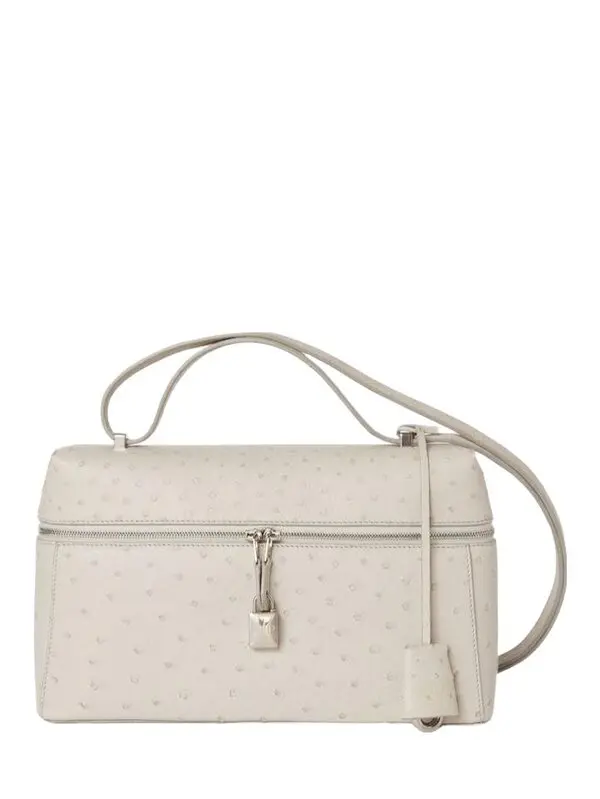 Loro Piana Top Handle Shoulder Bag - Mochi