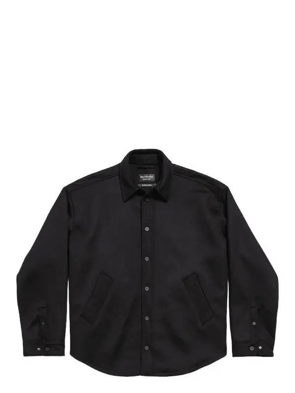 Balenciaga Padded Shirt - Black