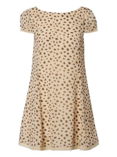 Posse Priscilla Animal-print Silk Minidress - Nude
