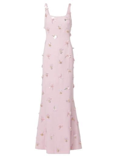 Simkhai Briella Embellished Gown - Pink