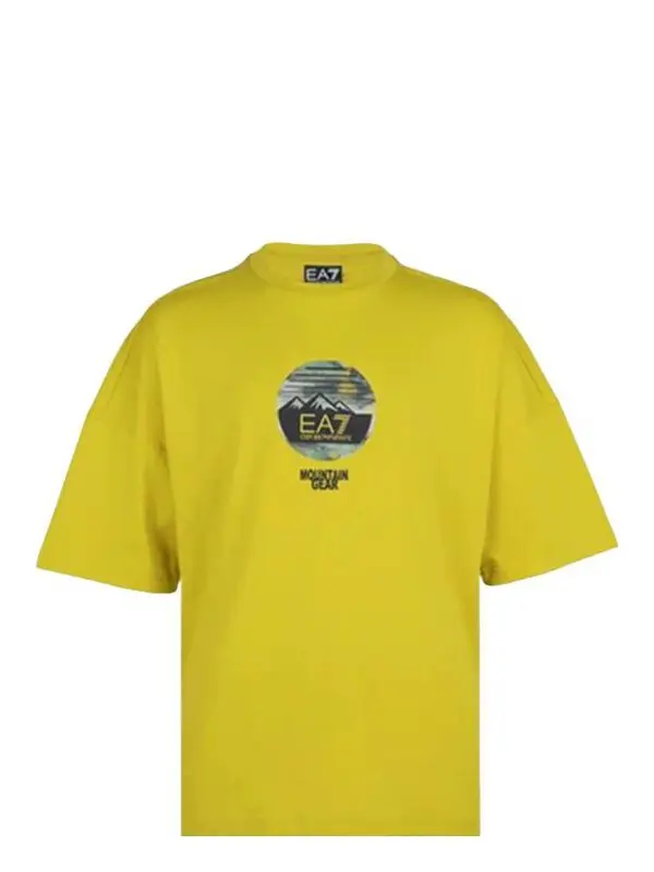 Emporio Armani Short-sleeved T-shirt - Yellow