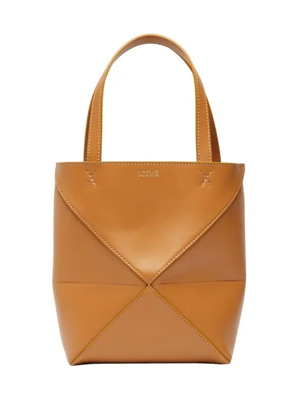 Loewe Puzzle Mini Shoulder Bag - Brown