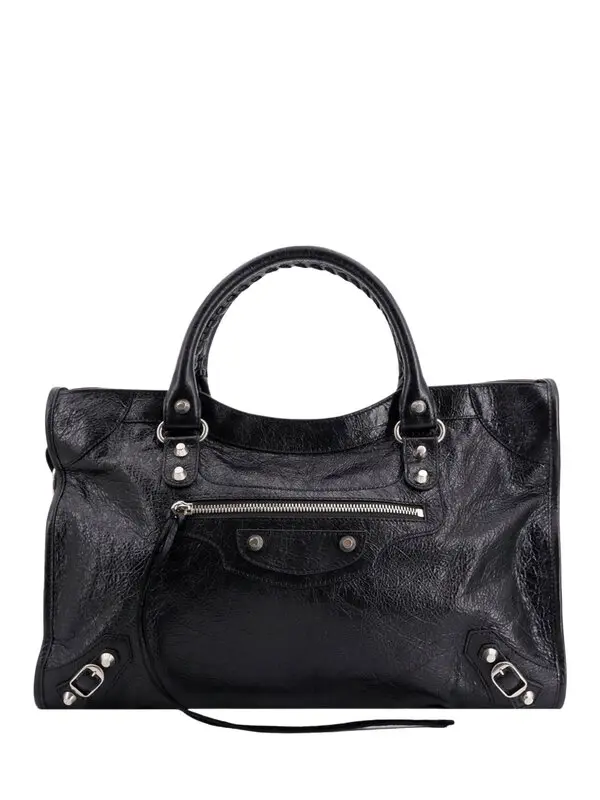 Balenciaga Le City Medium Top Handle Bag - Black