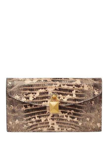 Loro Piana Extra Shoulder Bag With Padlock Closure - Light Windbreaker/sun Gold