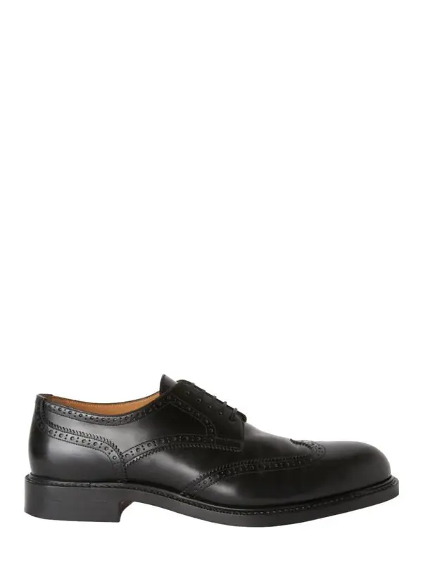Loro Piana Oliver Derby Shoes - Black