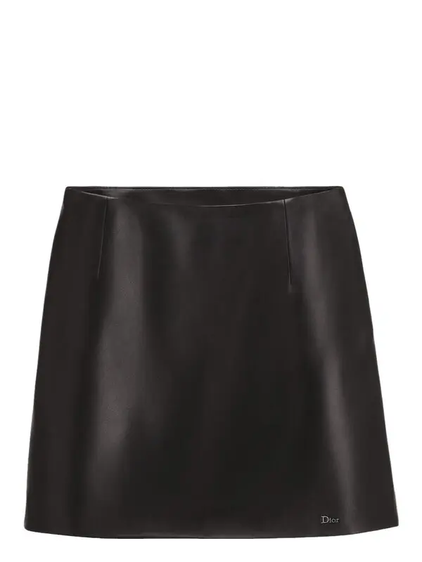 Dior Straight Miniskirt - Black