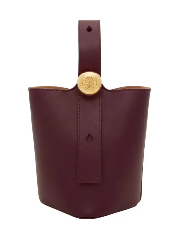 Loewe Pebble Bucket Mini Bag - Red