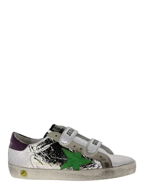 GOLDEN GOOSE Superstar Logo Casual Sneakers - Gray