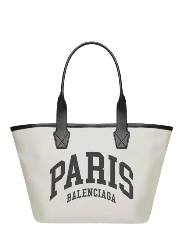 Balenciaga Cities Paris Jumbo Tote - Nude