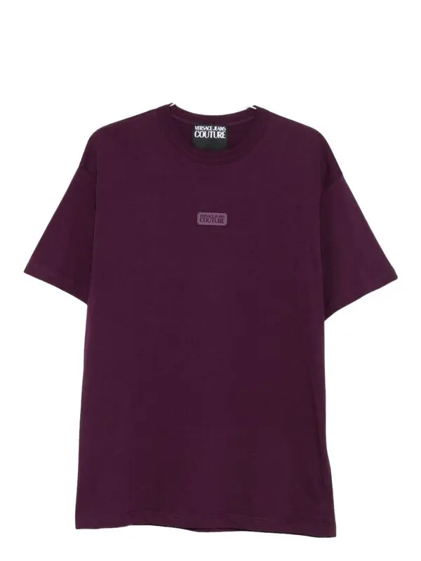 Versace Logo-plaque T-shirt - Red