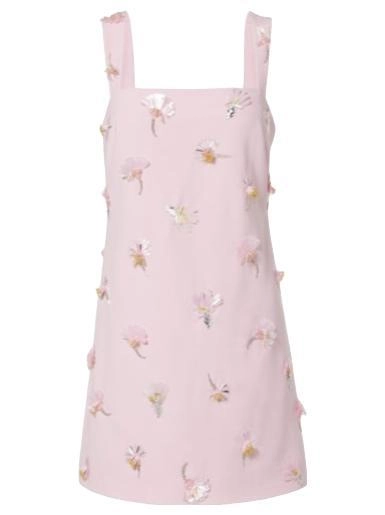 Simkhai Ella Embellished Mini Dress - Pink