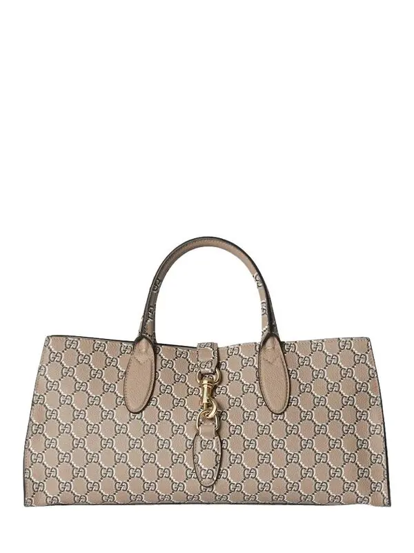 Gucci Gg Supreme Tote Bag - Nude