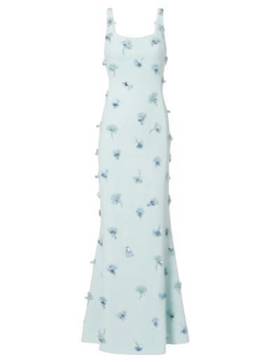 Simkhai Briella Embellished Gown - Blue