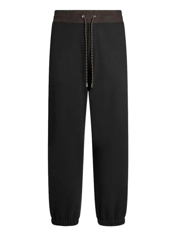 Etro Jersey Jogging Trousers - Black