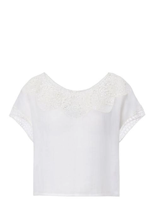 NILI LOTAN Short Sleeve T-shirt - White