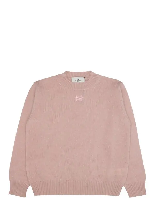 Etro Long-sleeved Sweater - Nude