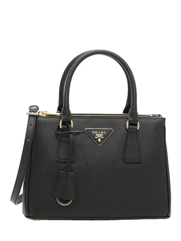 Prada Small Galleria Shoulder Bag - Black