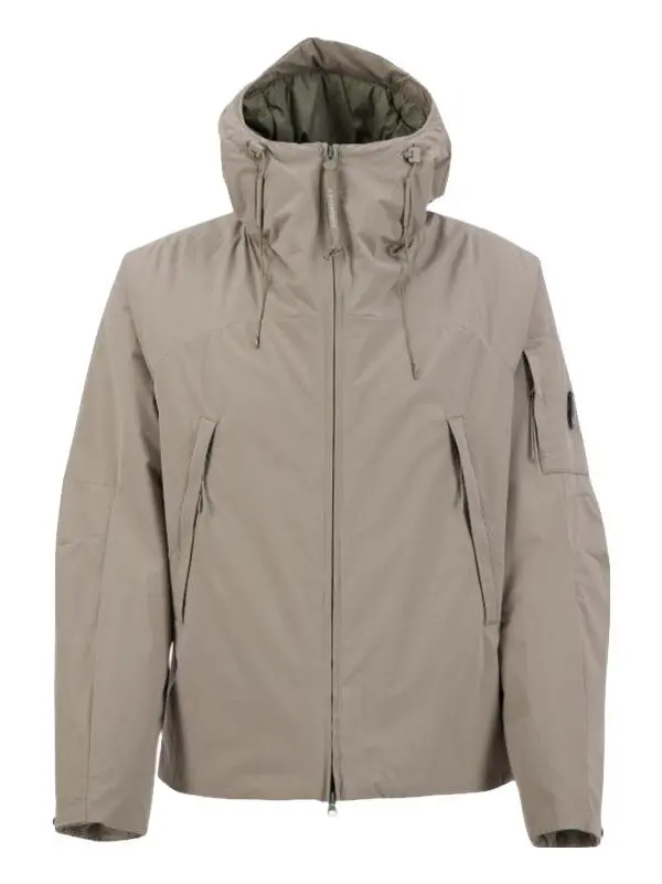 C.P. COMPANY Pro-tek Hooded Padded Jacket - Falling Rocks