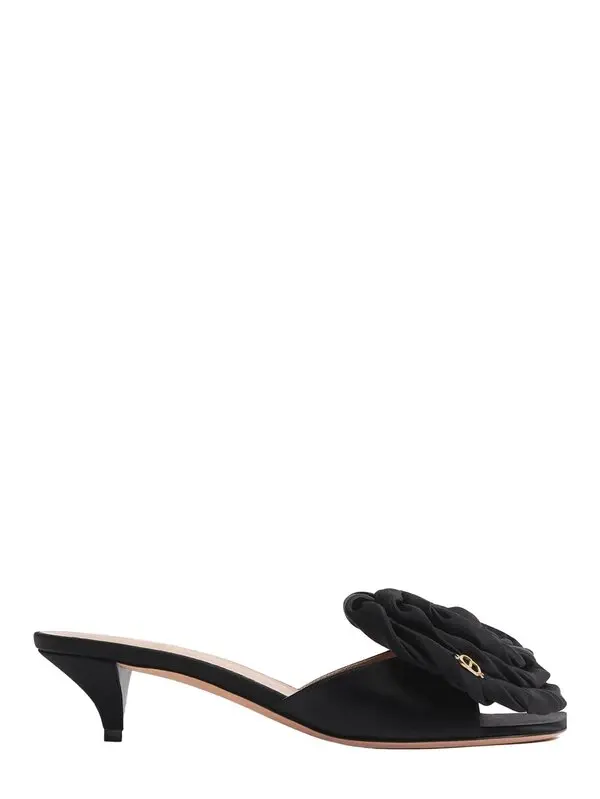 Dior Aurore Heeled Sandal - Black