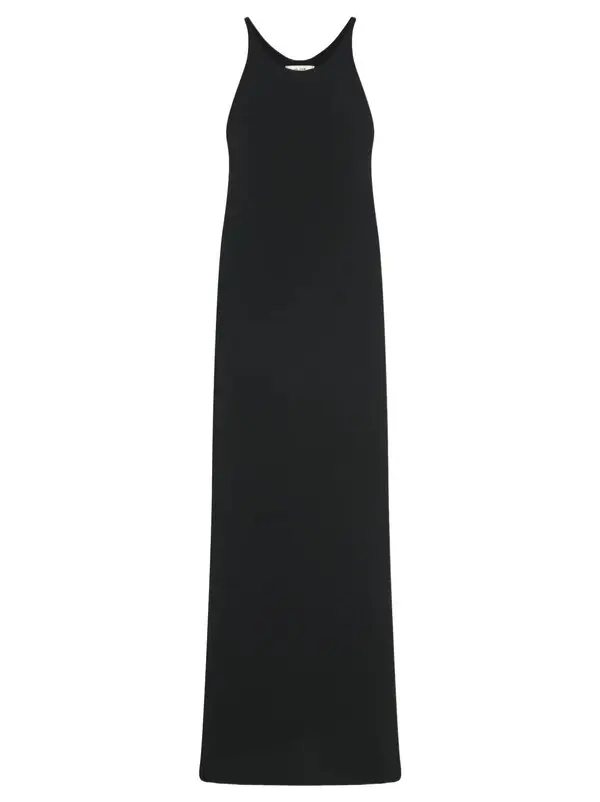 THE ROW Johanne Silk Maxi Dress - Black