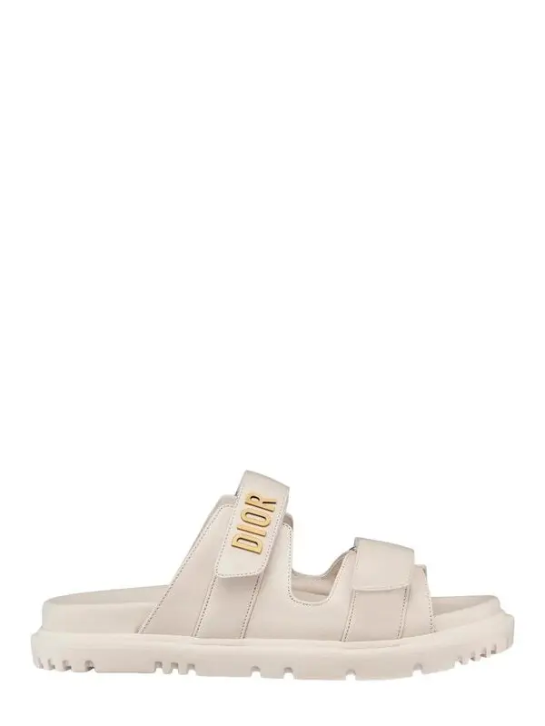 Dior Act Slide Sandals - Nude