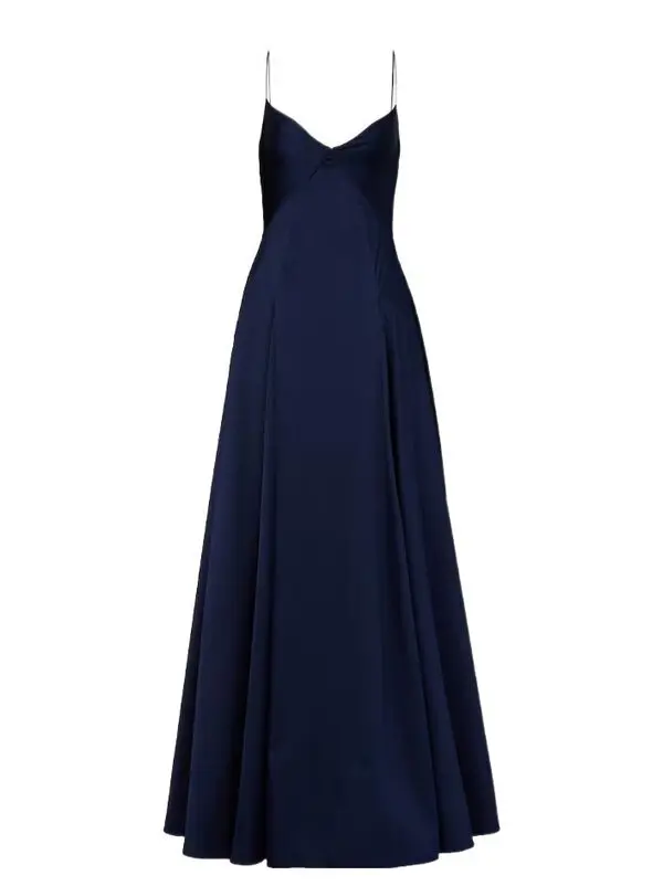 Roland Mouret Taffeta Gown - Blue