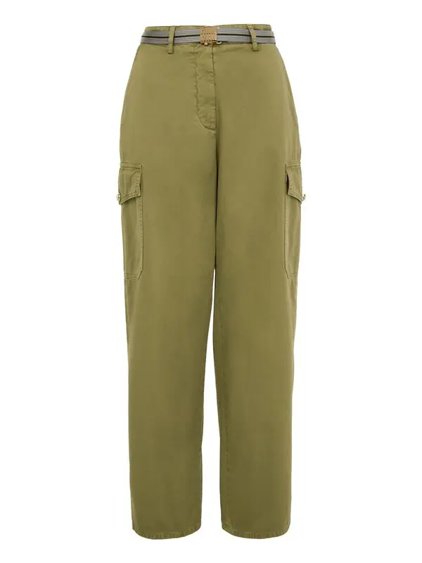 Miu Miu Cargo Pants - Green