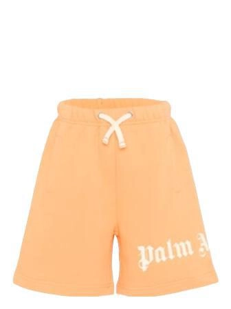 Palm Angels Drawstring Shorts - Orange