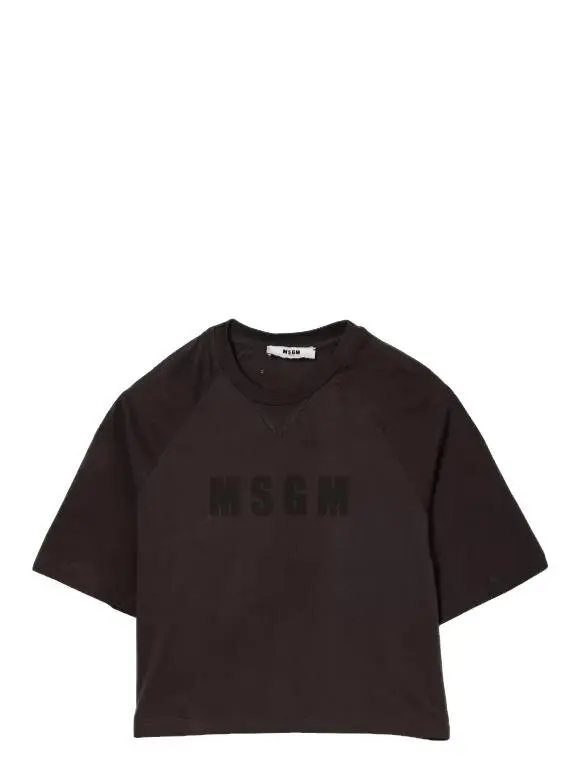 MSGM Short-sleeved T-shirt - Black