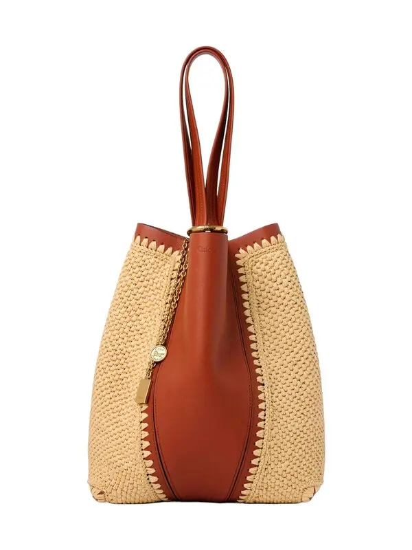 Chloé Spin Bucket Bag - Nude