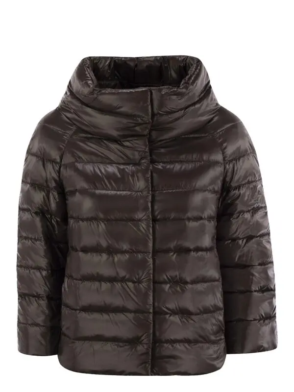 Herno Quilted Down Jacket - Black