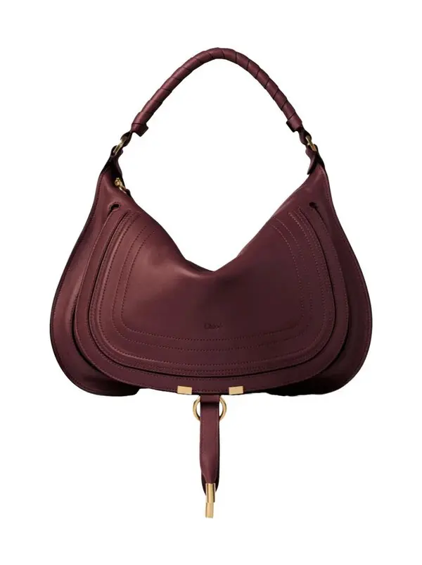 Chloé Leather Shoulder Bag - Red
