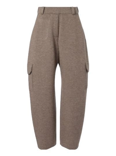 LISA YANG Cashmere Cargo Pants - Gray
