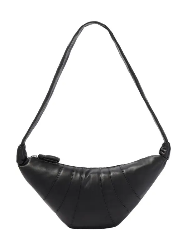 LEMAIRE Croissant Shoulder Bag - Black