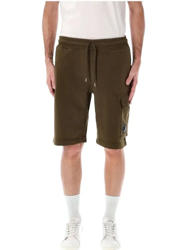C.P. COMPANY Drawcord Lens Pocket Shorts - Multicolor