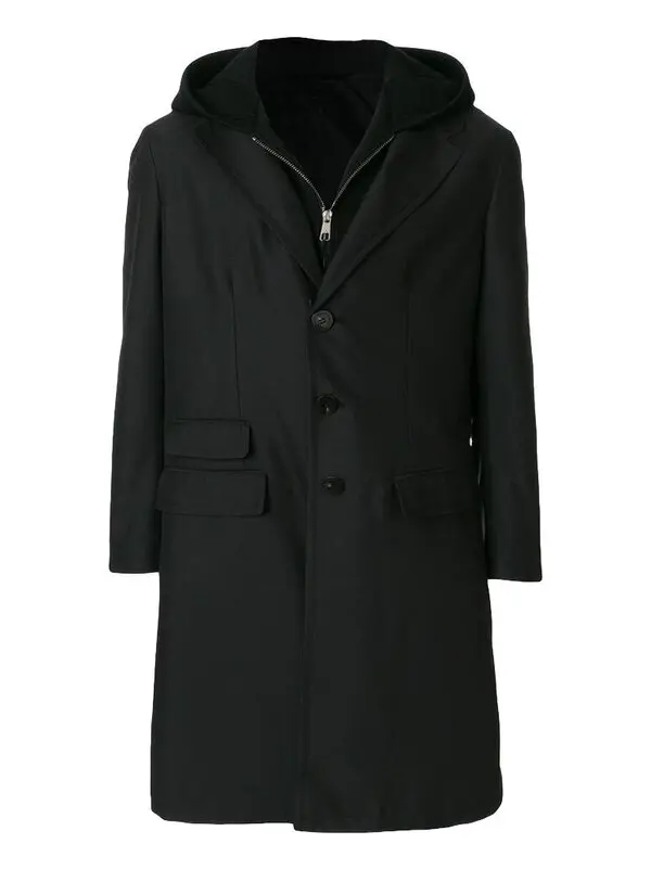 Neil Barrett Hooded Blazer - Black