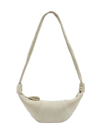 LEMAIRE Small Croissant Bag - Nude