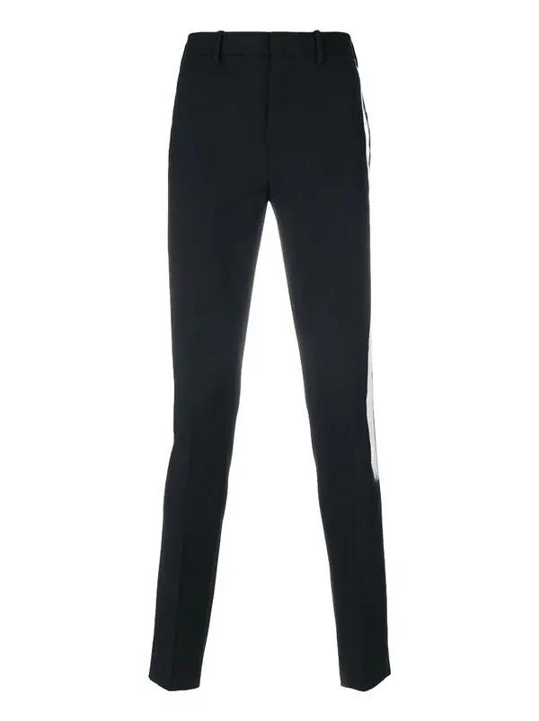 Neil Barrett Brush Stroke Tailored Trousers - Black