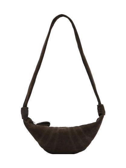 LEMAIRE Crescent Crossbody Bag - Black